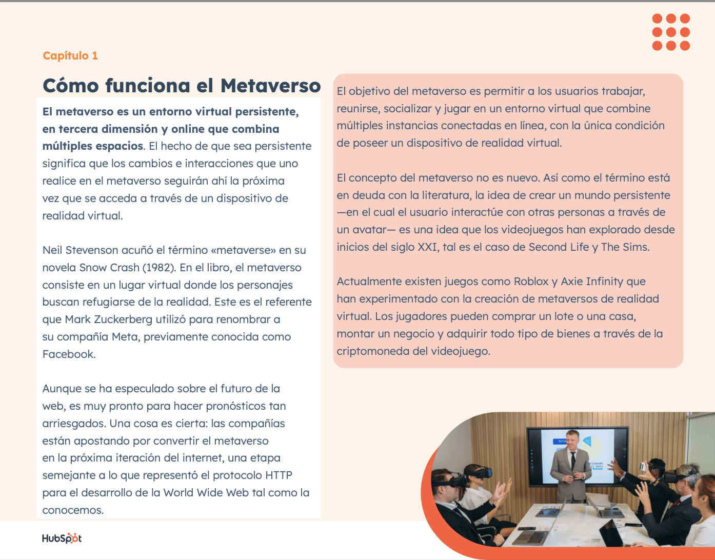 Guía sobre el metaverso